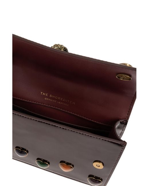Kurt Geiger Shoulder Bag "Shoreditch Small" in Brown | Lyst UK