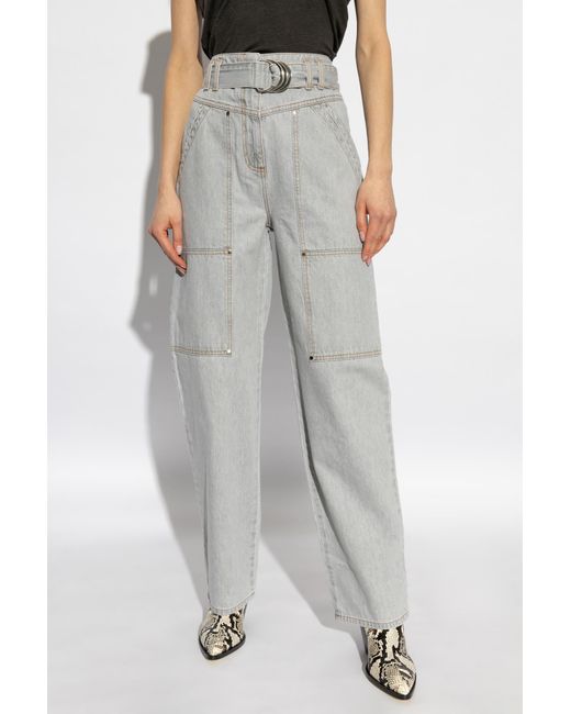 IRO Jeans Helioz in Gray | Lyst
