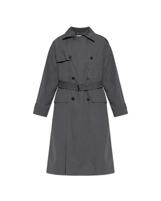 Dries Van Noten "Robart Long" Coat in Grey for Men | Lyst UK