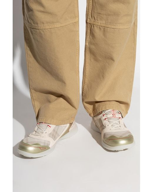 Burberry 'Matrix' Sports Shoes in Natural for Men | Lyst UK