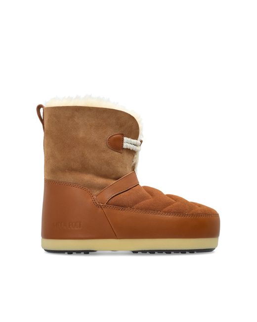 Moon Boot "Mb Evx Igloo" Snow Boots in Brown | Lyst UK