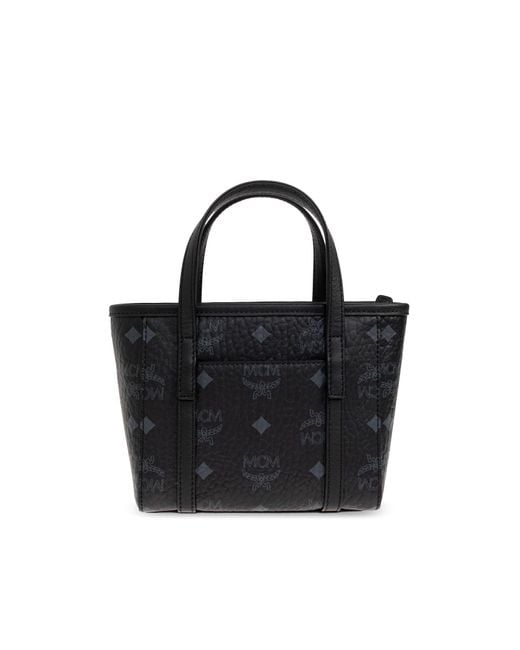 MCM 'Toni Mini' Hand Bag in Black | Lyst UK
