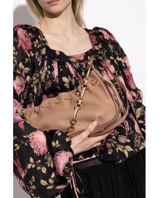 Zimmermann Leather Bag in Black | Lyst