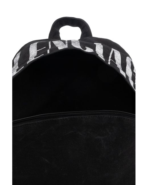 Balenciaga Backpack With Vintage Effect, in Black for Men | Lyst