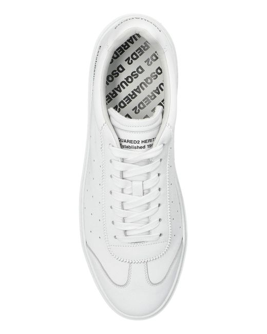 DSquared² 'Rider' Sports Shoes in White for Men | Lyst UK