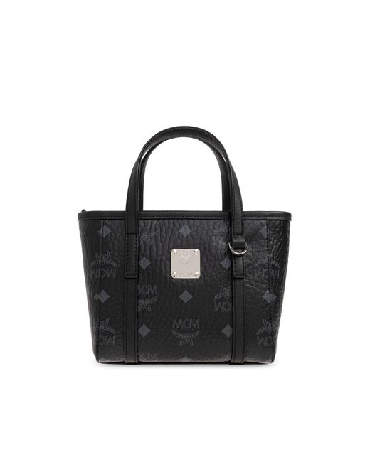 MCM 'Toni Mini' Hand Bag in Black | Lyst UK