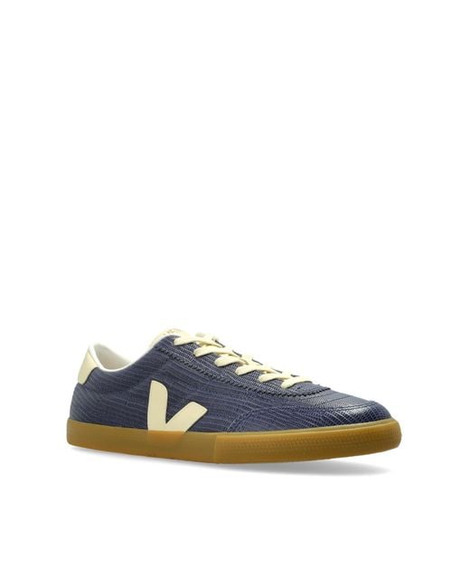 Veja "Panenka Leather" Sports Shoes in Blue for Men | Lyst UK