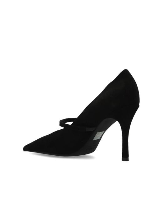 Furla Mary Jane Pumps in Black | Lyst UK