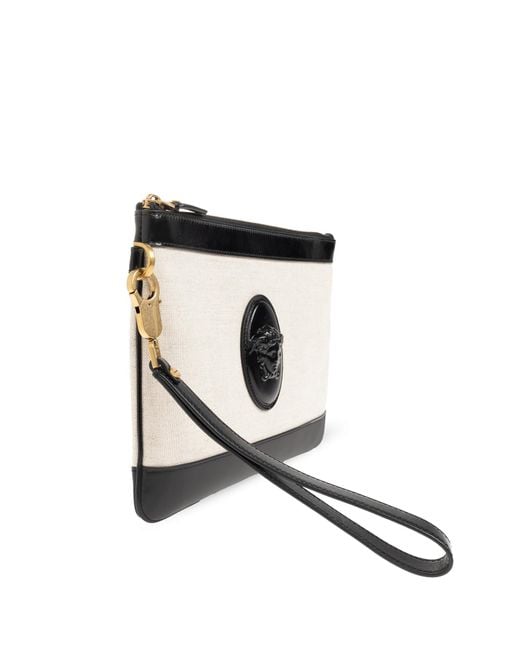 Versace Rivièra Bag in Black | Lyst Australia