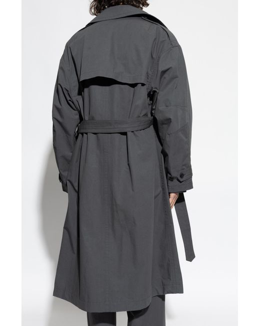 Dries Van Noten "Robart Long" Coat in Grey for Men | Lyst UK
