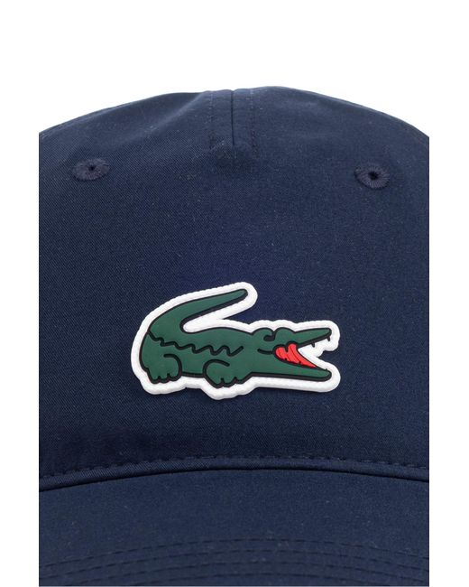 Lacoste Cap in Blue | Lyst