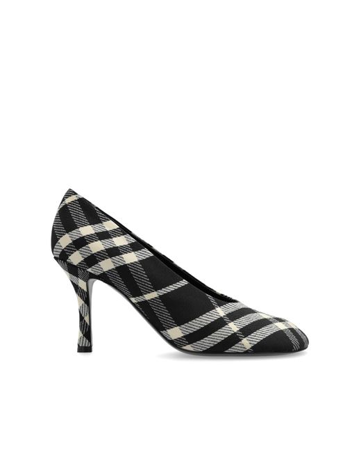Burberry Heeled Shoes 'Baby' in Black | Lyst