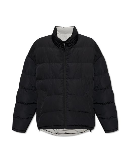 Balenciaga Reversible Padded Nylon Puffer Jacket in Black for Men | Lyst