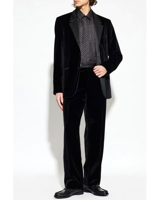 Fendi 'Missina' Loafer-Type Shoes in Black for Men | Lyst UK