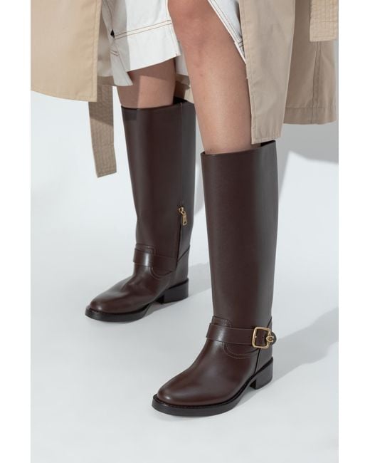 COACH Boots ‘Madeline’ in Brown | Lyst UK