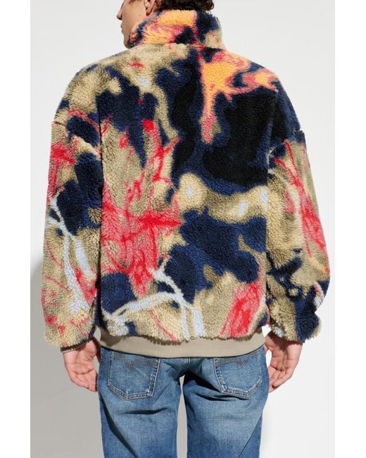 DIESEL 'S-Luke' Jacket in Red for Men | Lyst UK