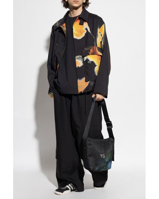Y-3 Jacket With Pattern in Blue for Men | Lyst