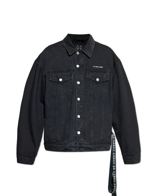44 Label Group Denim Jacket in Black for Men | Lyst