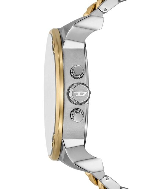 DIESEL Steel Watch, in Metallic for Men | Lyst UK