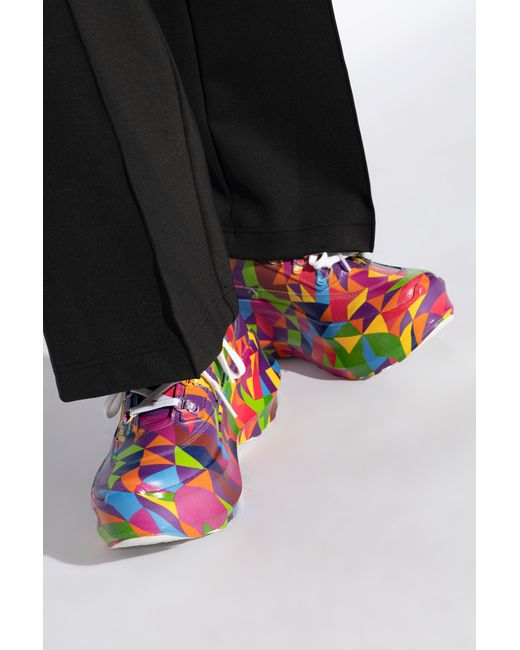 Comme des Garçons Sport Shoes `Sr811 Platform For Cdg` in Black | Lyst