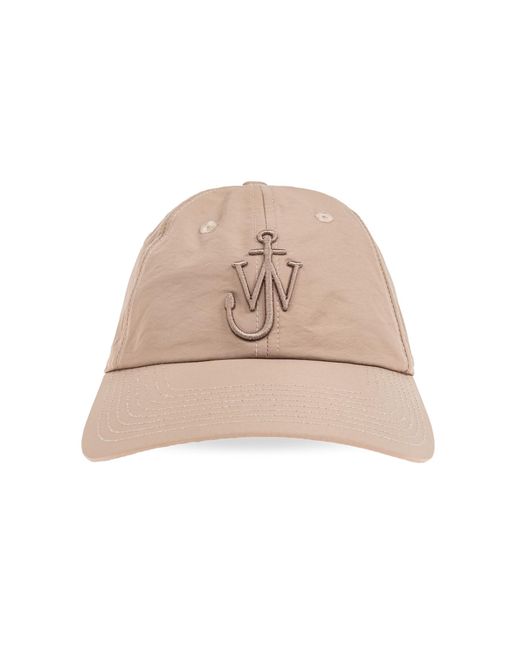 JW Anderson Baseball Cap in Natural | Lyst UK