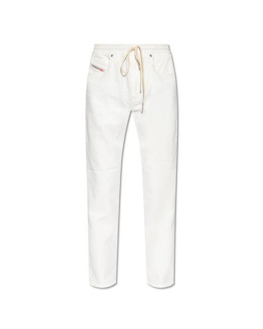 DIESEL Trouser in White | Lyst UK