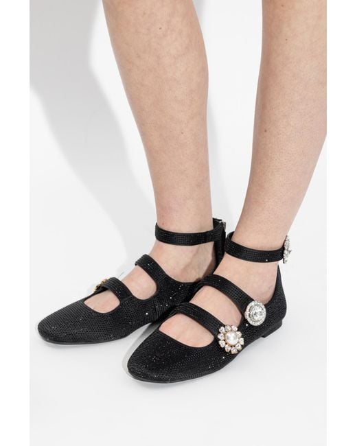 Kurt Geiger 'Ornate Gladiator' Shoes in Black | Lyst UK