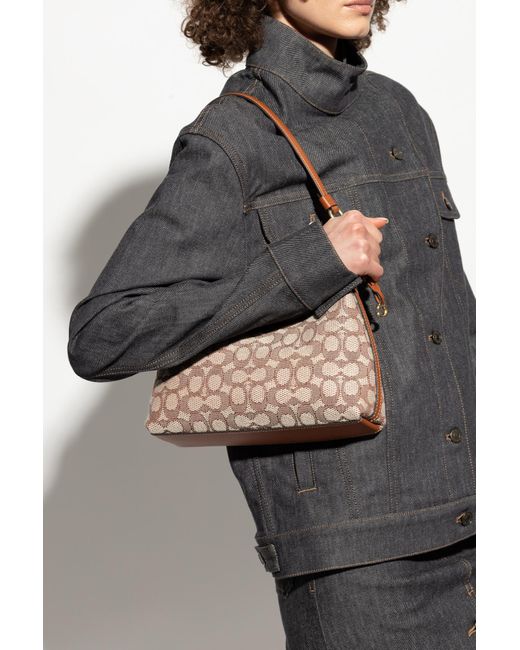 COACH Shoulder Bag Juliet 25 in Grey | Lyst UK