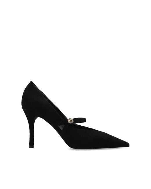 Furla Mary Jane Pumps in Black | Lyst UK