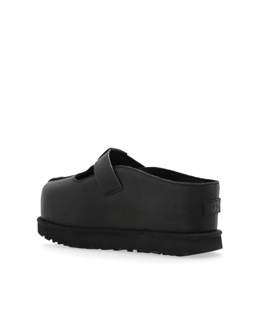 UGG Platform Clogs Goldenstar Hi Clog in Black | Lyst