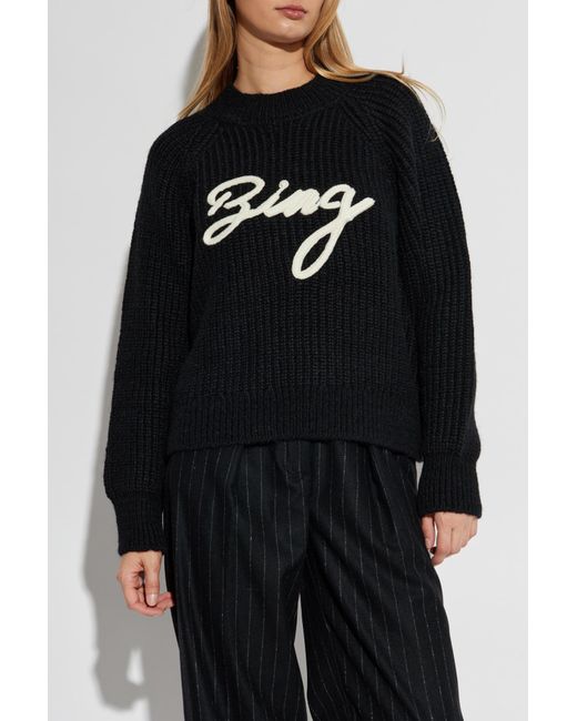 Anine Bing Sweater "Kendrick" in Black | Lyst UK