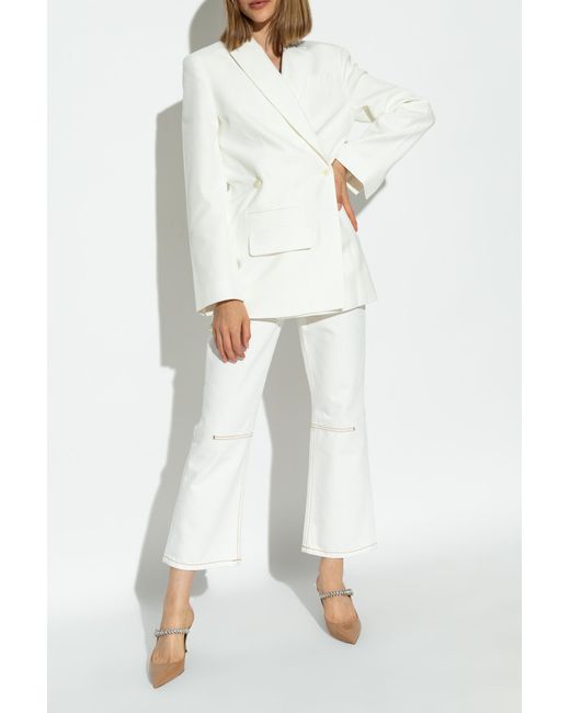 Jimmy Choo Heeled Sandals Bing In White Lyst