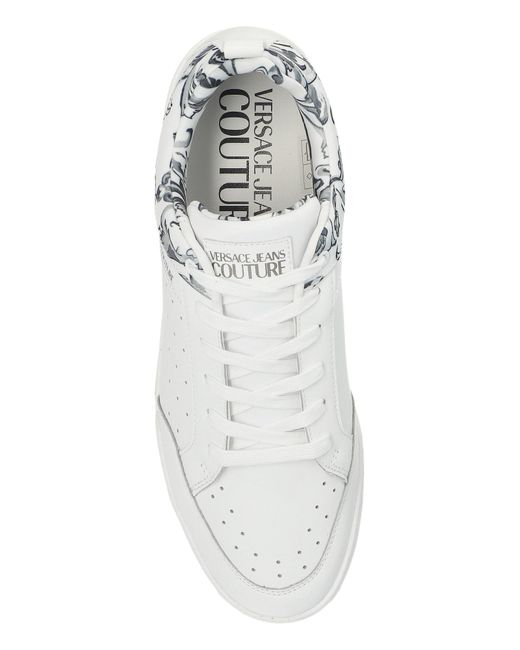 Versace Jeans Couture Sports Shoes With "Barocco" Pattern in White for ...
