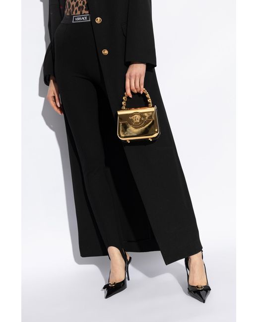 Versace Handbag La Medusa Mini in Black | Lyst