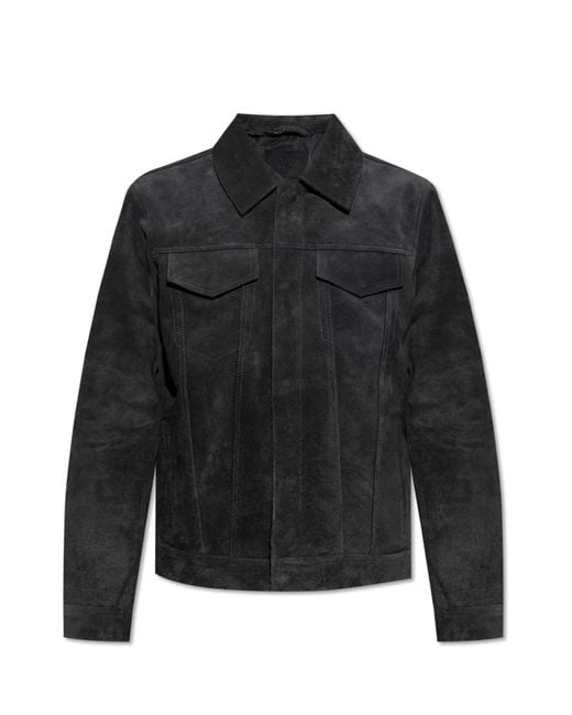 AllSaints Jacket Hopper in Black for Men | Lyst