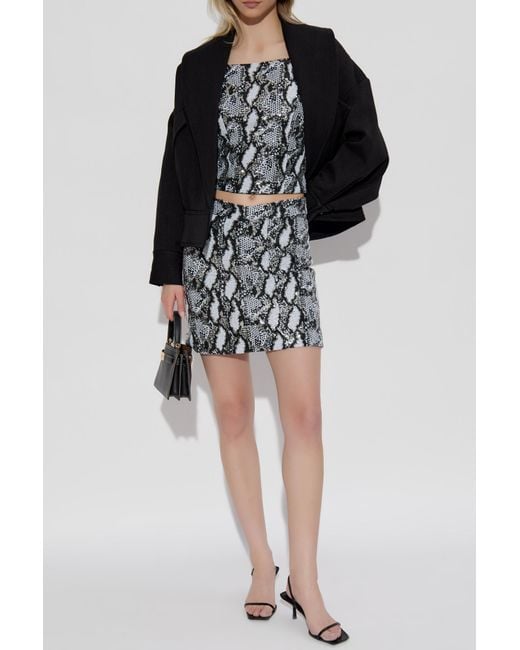 IRO Alipa Skirt in Black | Lyst