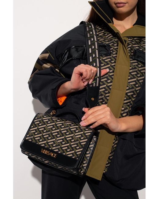 Versace Bag Strap in Black | Lyst