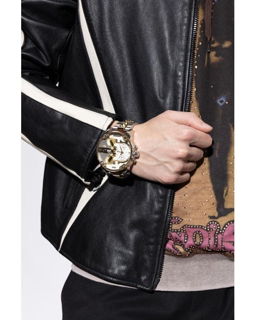 DIESEL Steel Watch, in Metallic for Men | Lyst UK