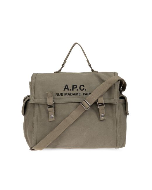 A.P.C. Shoulder Bag Recuperation in Green for Men | Lyst UK
