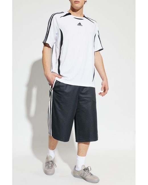 adidas Originals T-Shirt With Logo in White for Men | Lyst UK