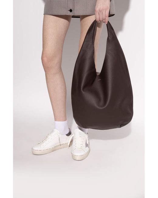 A.P.C. Shopper Bag 'Le Neige' in Brown | Lyst