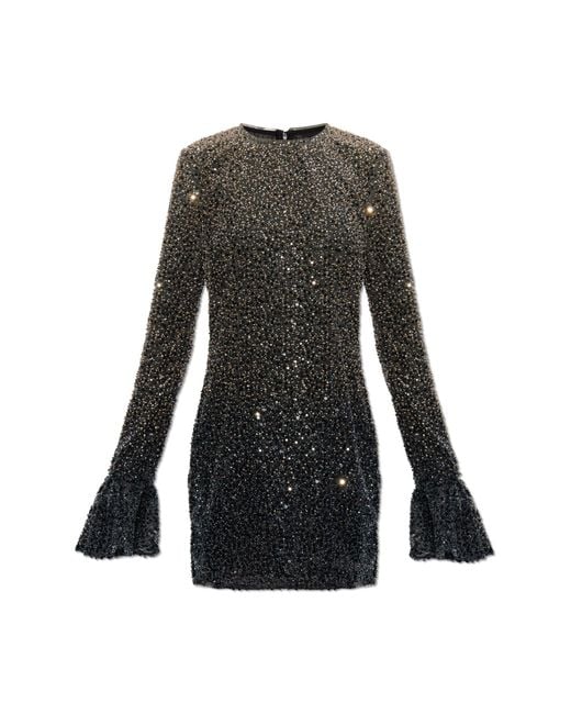 ROTATE BIRGER CHRISTENSEN Sequin Dress in Black | Lyst UK