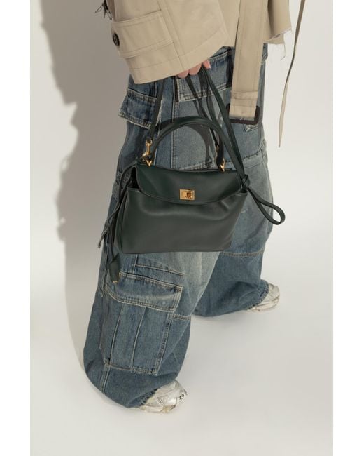 Balenciaga Bag Rodeo Mini, in Green | Lyst