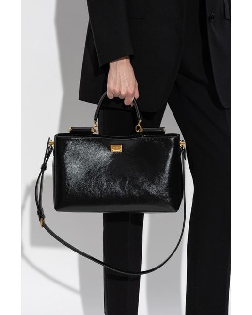 Dolce & Gabbana Handbag 'Vittoria' in Black | Lyst UK