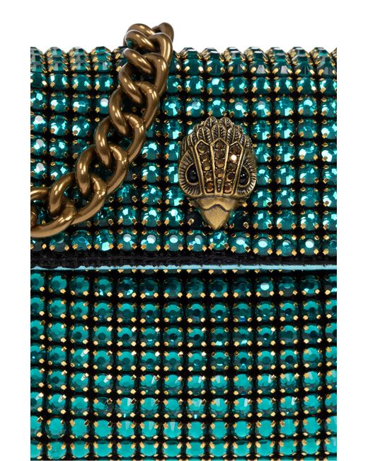 Kurt Geiger Shoulder Bag Party Xbody Mini in Blue | Lyst