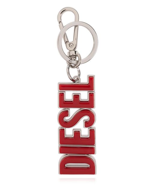 DIESEL Keyring Dsl 3D Key Ring X10294 in Red for Men | Lyst UK