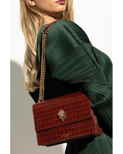 Kurt Geiger Shoulder Bag Shoredith in Green | Lyst