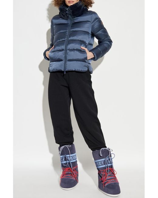 Save The Duck Insulated Jacket "Mei" in Blue | Lyst UK