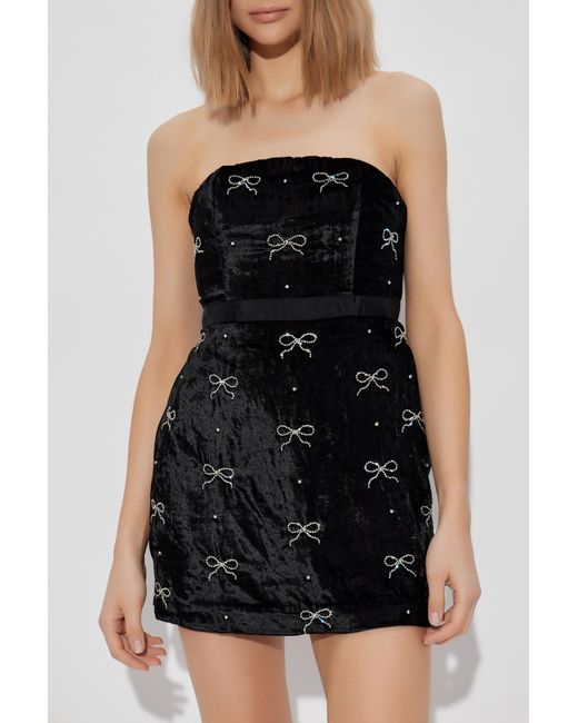 Love Shack Fancy Black Dress