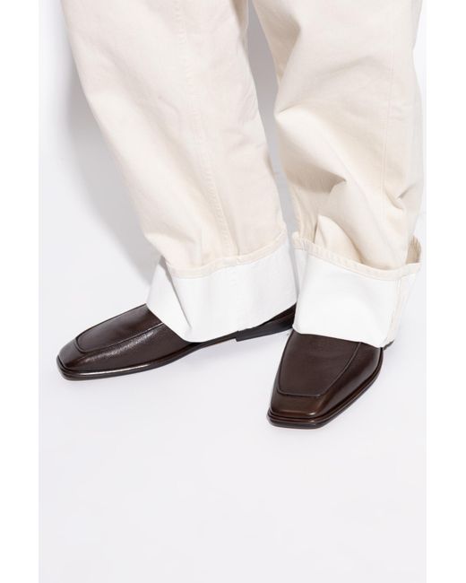 Ferragamo Loafers Shoes 'Brian' in Natural for Men | Lyst